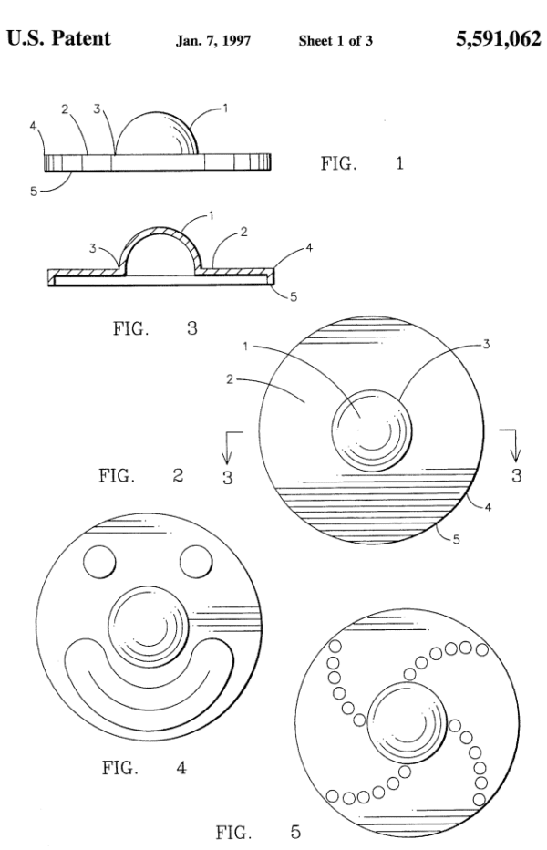 Patent-Illustration-of-a-fidget-spinner - PatSketch Patent-Illustration-of-a-fidget-spinner - PatSketch