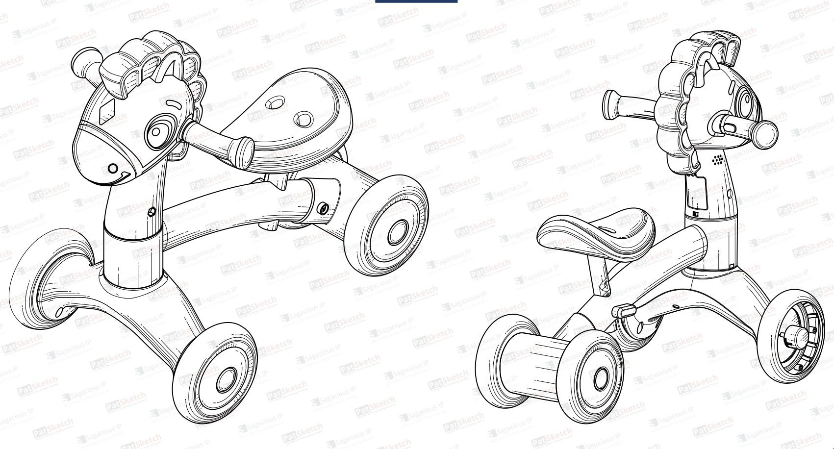 High-Quality Patent Drawing Samples for Free | PatSketch